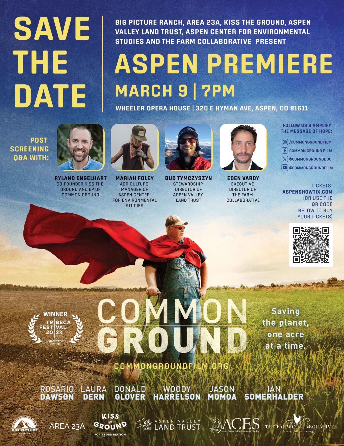 Common Ground Film: Aspen Premiere - ACES